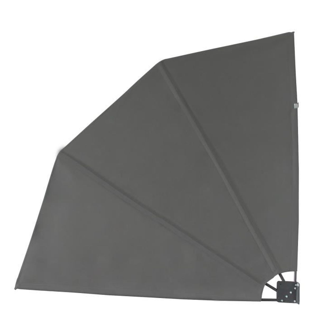 SVITA Éventail de balcon pliable Protection visuelle balcon 160x160cm ...