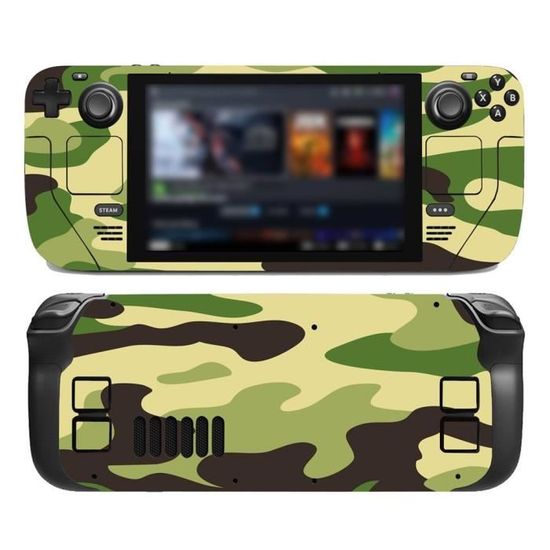 NOUVEAU-11-Vinyle de peau esthétique pour console Steam Deck, ensemble ...