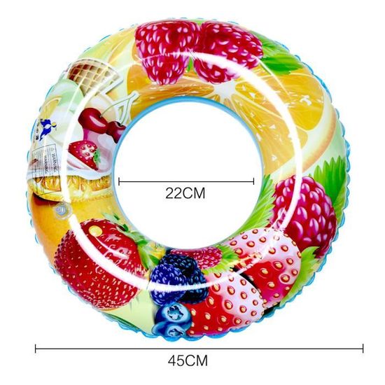 Bouée de piscine gonflable pour enfants et adultes, anneau de natation ...