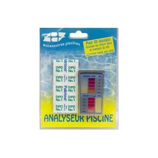 Analyseur chlore-ph pastilles - Cdiscount Jardin