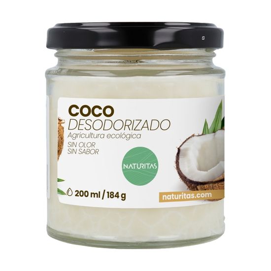 NATURITAS ESSENTIALS - Noix de coco bio sans odeur 200 ml de huile ...