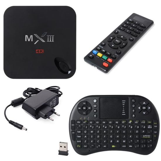XCSOURCE® Kbox MX III MX3 Android 4.4 Quad Core 2G/8G XBMC 4k TV Box ...
