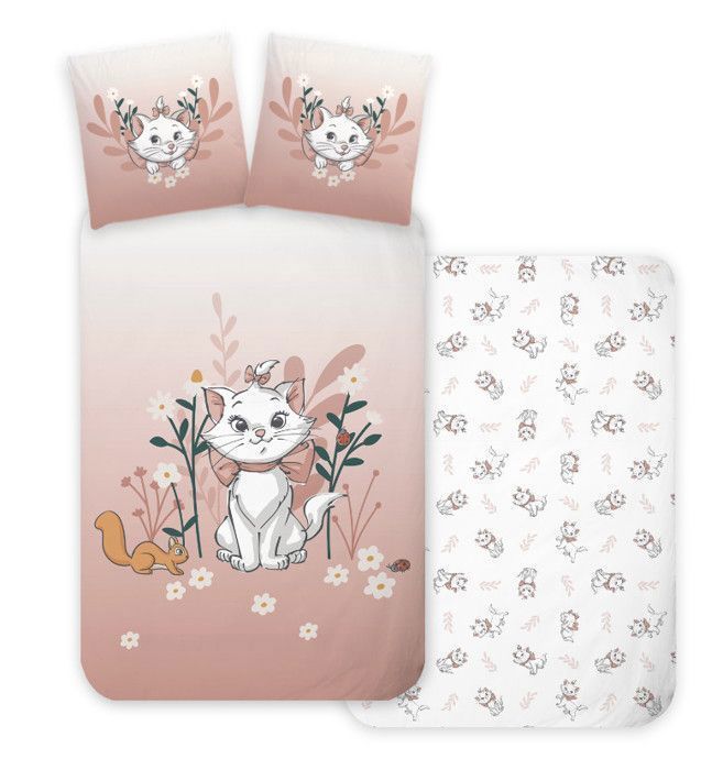 Disney Marie Ombre Kids Bed linen (Parure de lit bébé) 100×135 cm, 40× ...