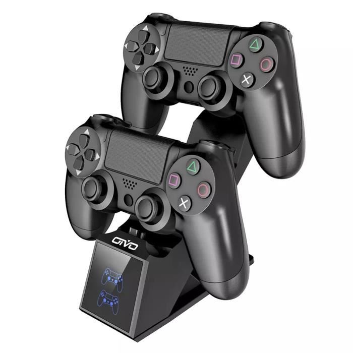 OIVO – Station de charge pour manettes PS4 5V-1A, Double support de ...