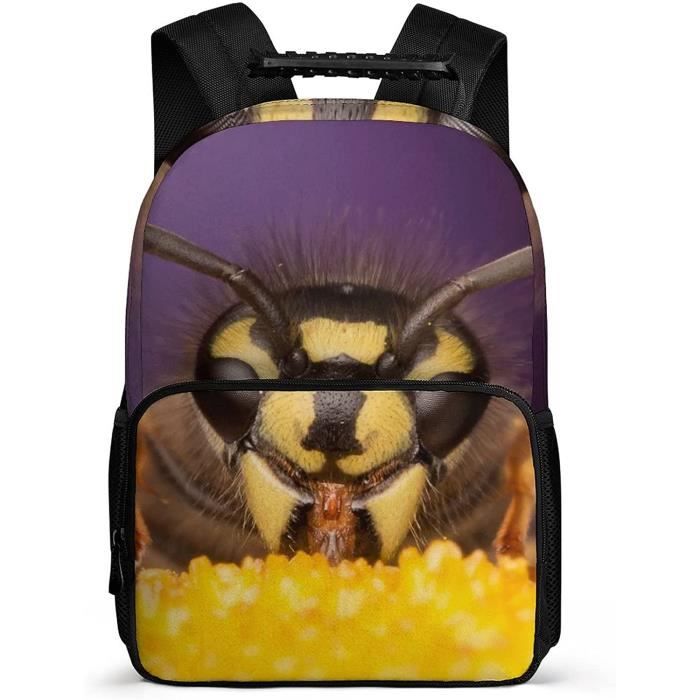 Sac À Dos Mode Ado Animal Bee Sacs À Dos Sac À Dos Léger Unisexe Mode ...