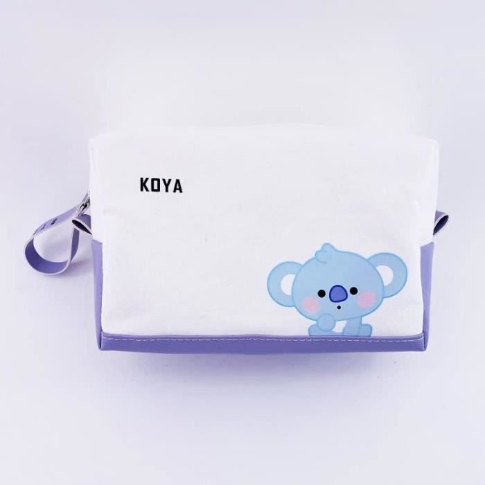 Bt21 Bts Trousse À Crayons En Toile Pour Maquillage Kpop Tae Hyung Jung ...