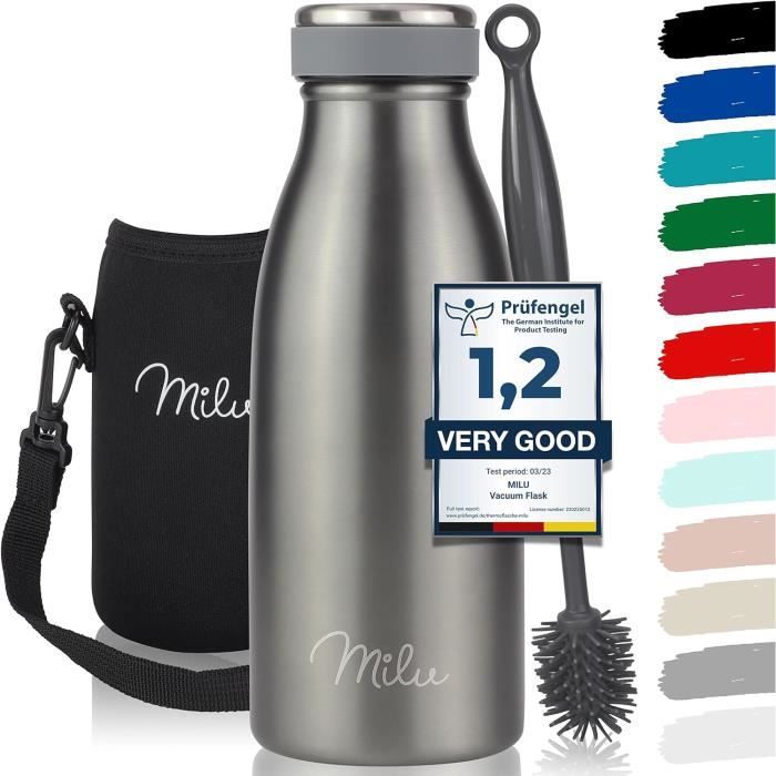 Gourde en acier inoxydable 350 ml 500 ml, 750 ml, 1000 ml, 1,5 l ...