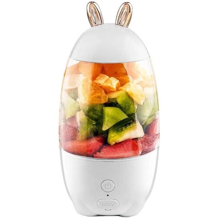 Mini-Lapin Forme Portable Fruit Légumes Blender USB Rechargeable ...
