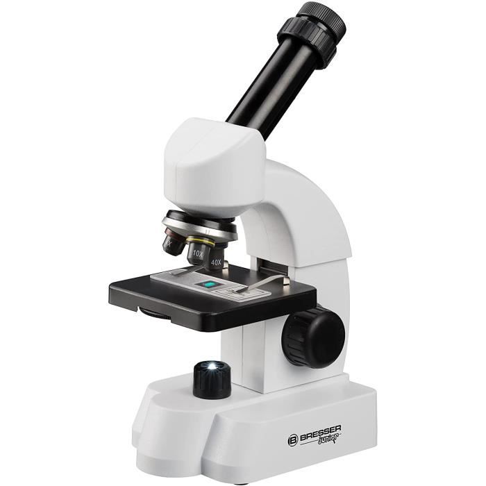 Microscope Junior avec grossissement 40 x 640, oculaire Zoom et kit de ...