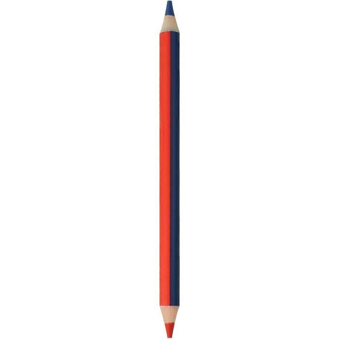 Legami BI0007 Crayon bicolore, rouge et bleu - Cdiscount Beaux-Arts et ...