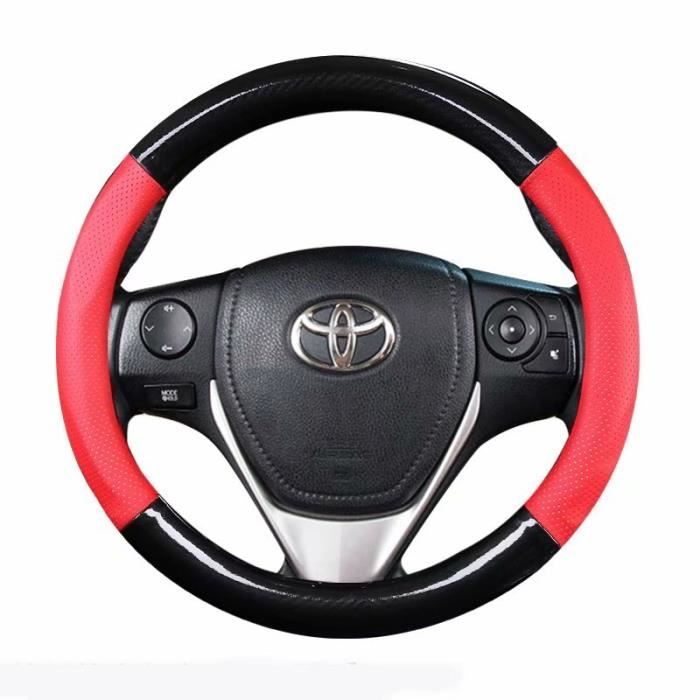 Couvre volant,Housse de volant de voiture, 37, 38cm, pour Toyota 86 ...