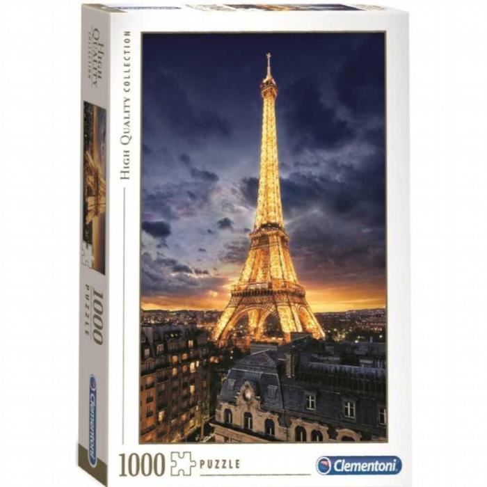 CRAZE Puzzle 1000 pièces Tour Eiffel-Paris - Cdiscount Jeux - Jouets