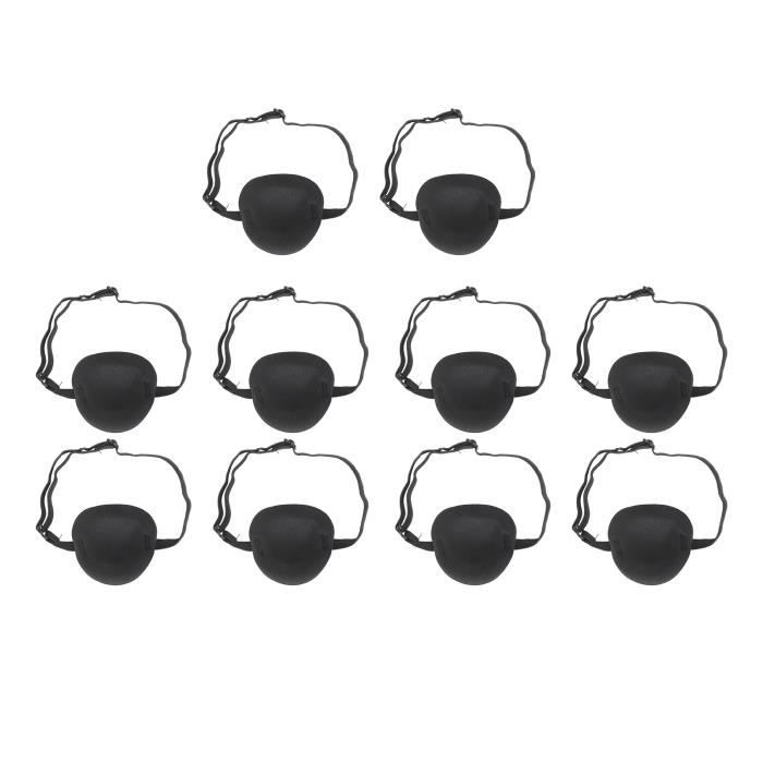 Cuque Cache-œil amblyopie 10 pièces cache-oeil réglable doux élastique ...