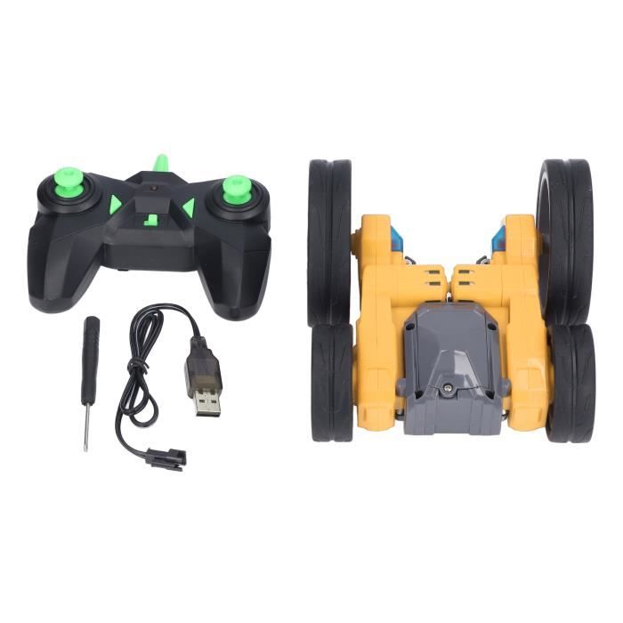 KEL Voiture télécommandée rotative à 360 ° 2,4 GHz, jouet pour enfants de véhicule tout-terrain ...
