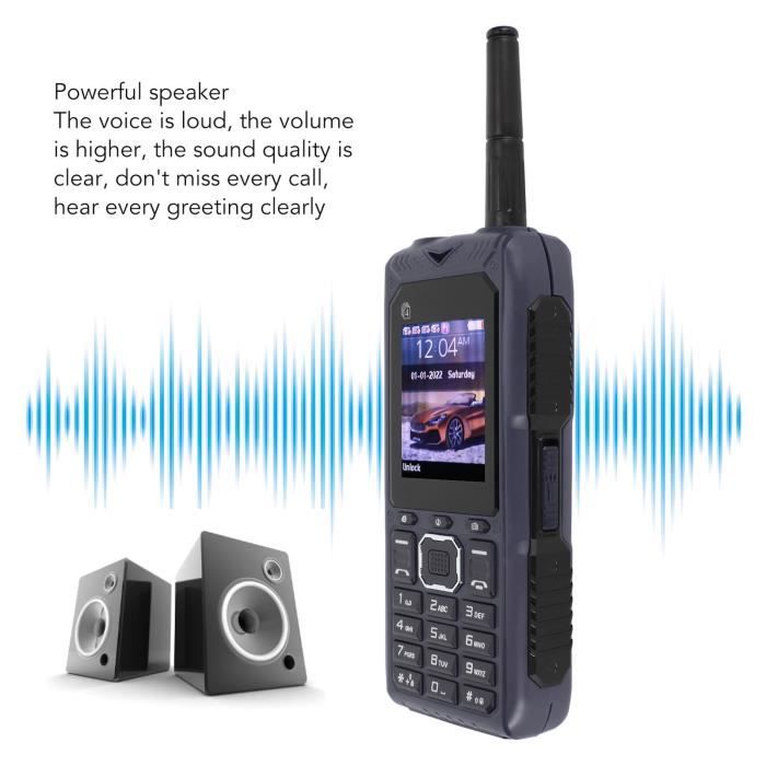 Téléphone portable senior - EJ.LIFE - S555 Pro - Débloqué 2G - Écran 2 ...