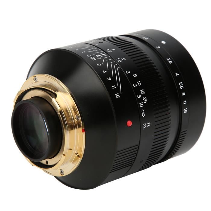 EJ.life Objectif 50 mm F0.95 TTArtisan Objectif Portrait Manuel Plein ...
