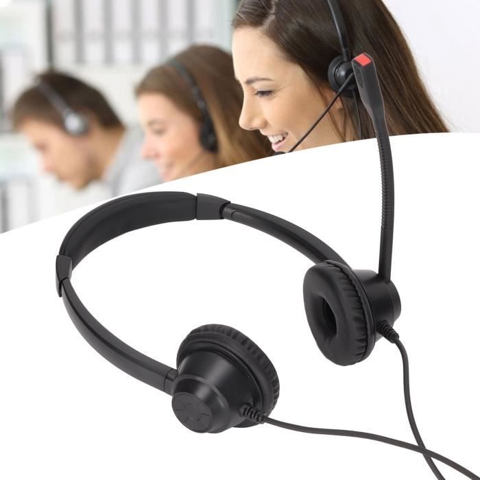 Casque Téléphonique - FDIT - H390D - Anti-Bruit - Micro HD - Binaural ...