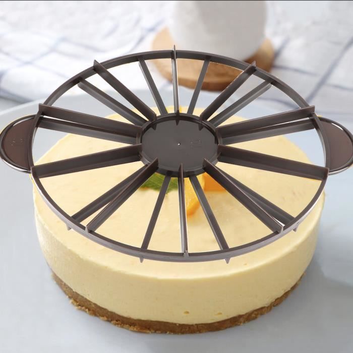VIL® Diviseur de gâteau, ménage rond 10/12 pièces diviseur de pain ...