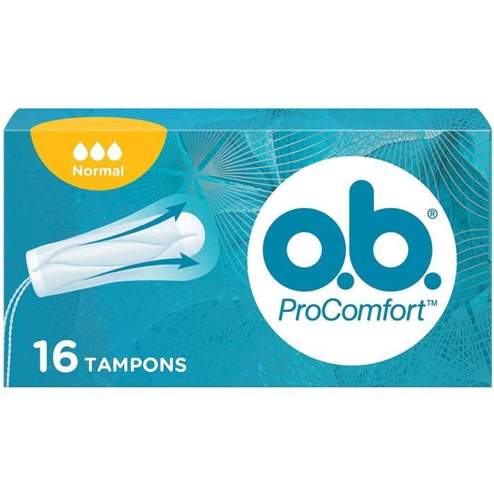 Tampon - Limics24 - Lot 16 Tampons Normal Procomfort® Technologie ...