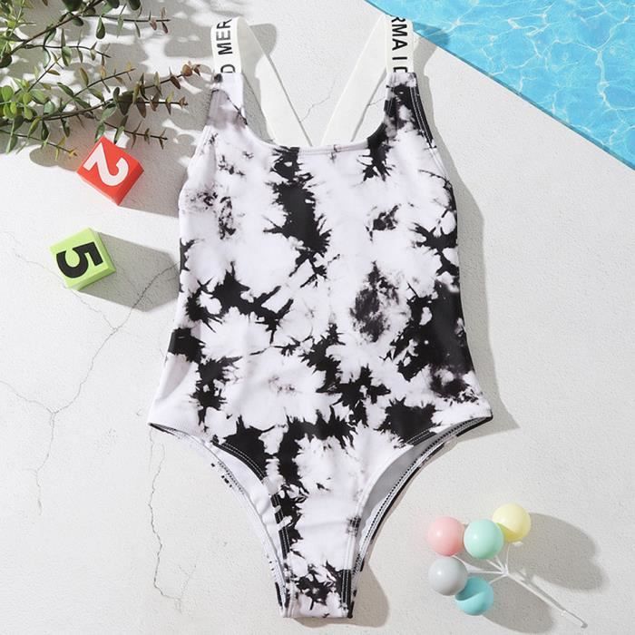 Maillot De Bainmaillot De Bain Une Pièce Pour Enfant Et Adolescente