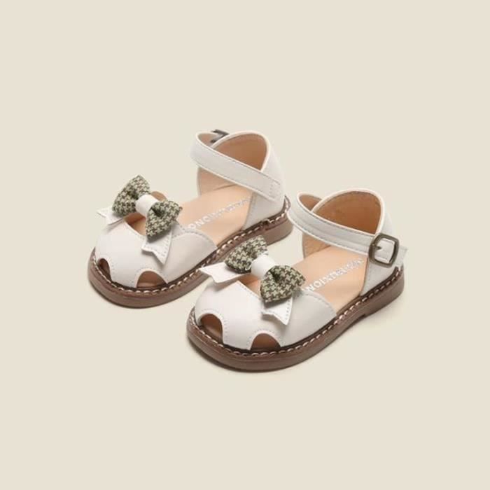 SANDALE - NU-PIEDS KJEHOME sandales filles en cuir semelle souple ...