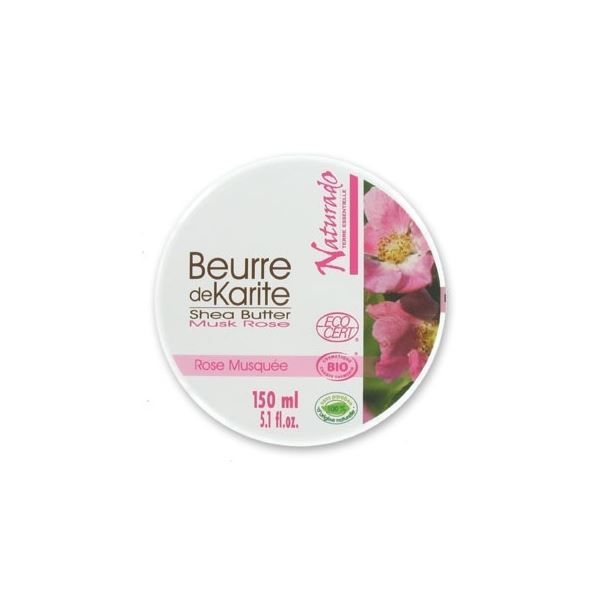 Naturado Beurre de Karité Rose Musquée bio 135g - Cdiscount Au quotidien