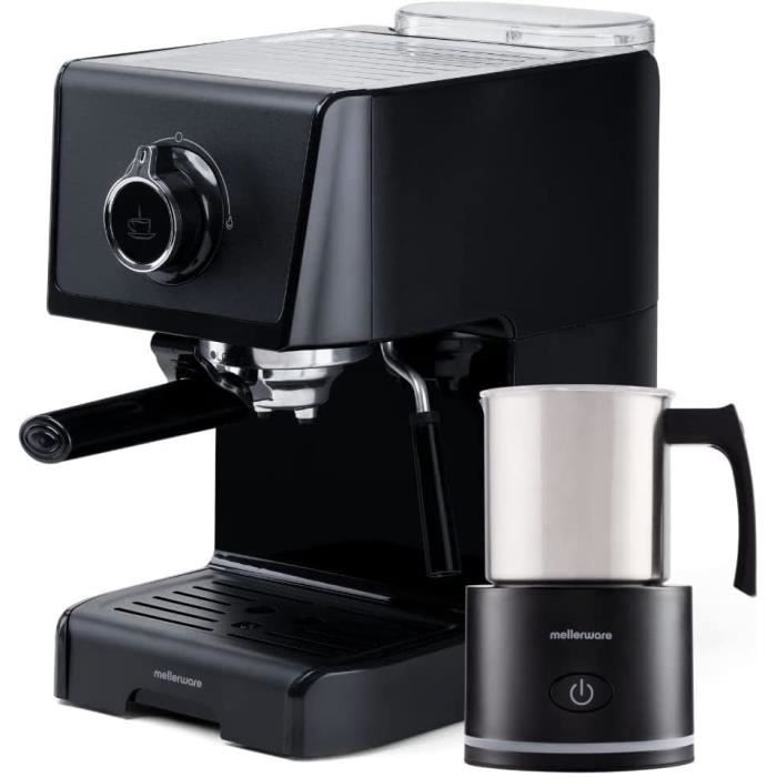 Ehskzjh - Pack | Machine À Espresso Koffy! + Mousseur À Lait Électrique ...