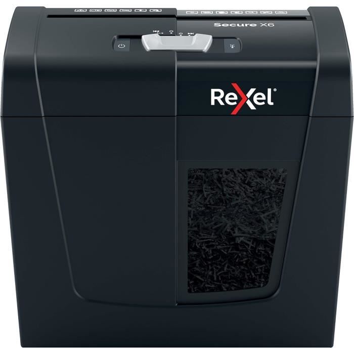 Rexel 2020122 Secure X6 - Destructeur de Documents Coupe Croisée ...