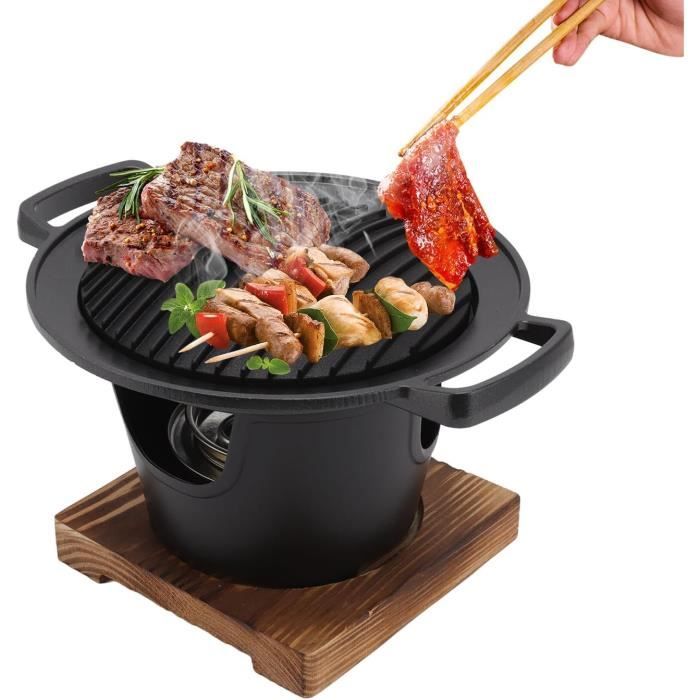 Mini Hibachi Grill, Style Coréen Japonais Portion Unique Yakiniku Grill ...