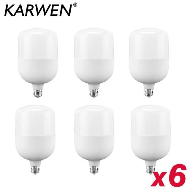 Ampoule,20W-Warm white--Ampoule Led E27, 6 Pièces-lot, 5w 10w 15w 20w 30w 220v, Éclairage D ...