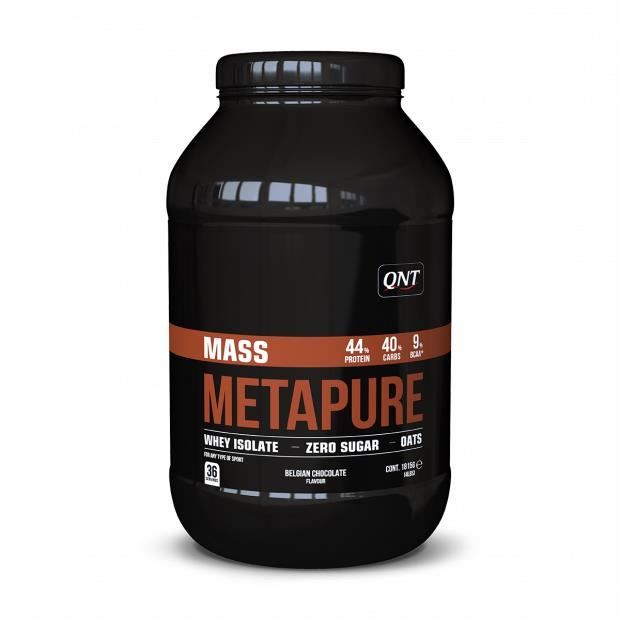 Metapure Whey Protein Isolate GAINER Chocolat belge 1815 g - Cdiscount ...