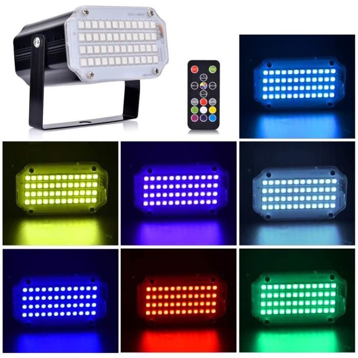 Mini Stroboscope Lumière Disco Activée par le son-Éclairage de scène ...