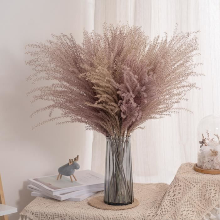 30 pcs Fouetter le roseau -bouquet de fleurs séchées naturelles, pour ...