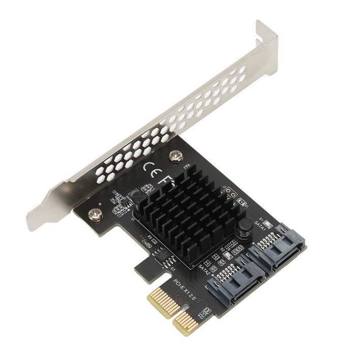 Carte PCIe vers SATA 3.0 - TMISHION - ASMedia ASM1061 - Transmission 6 ...