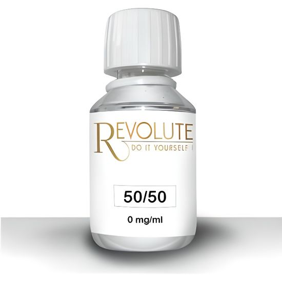 Base E-liquide 0 mg/ml REVOLUTE 50 % PG 50 % VG - Cdiscount Au quotidien
