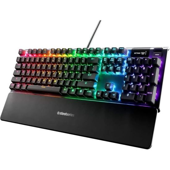 Apex 5 - Clavier Mécanique Hybride De Gaming - Éclairage Rvb Par Touche ...