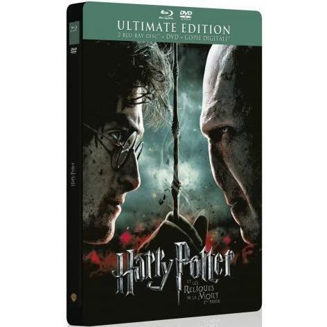 Blu-Ray Harry Potter 7 - Warner Home Video - Yates David - Fantastique ...