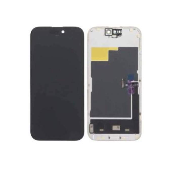 Ecran LCD et Vitre Tactile Soft Oled Noir pour Apple iPhone 15 Pro - Cdiscount Informatique