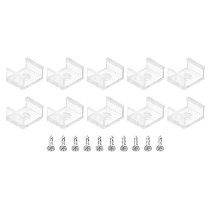 Clips De Fixation Pour Bande Lumineuse Led Lot De 30 Supports De ...