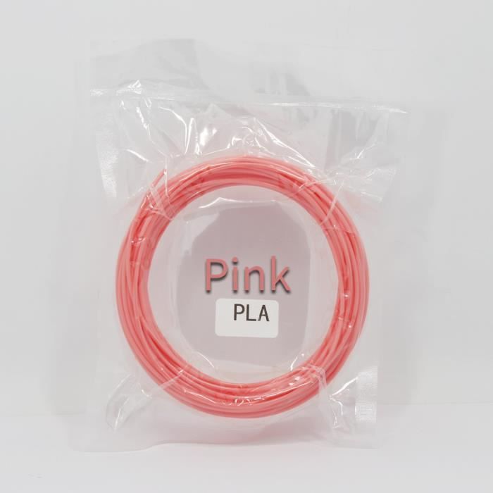 Rose - Filament pour imprimante 3D, 10 mètres, PLA, 1.75mm, accessoires ...