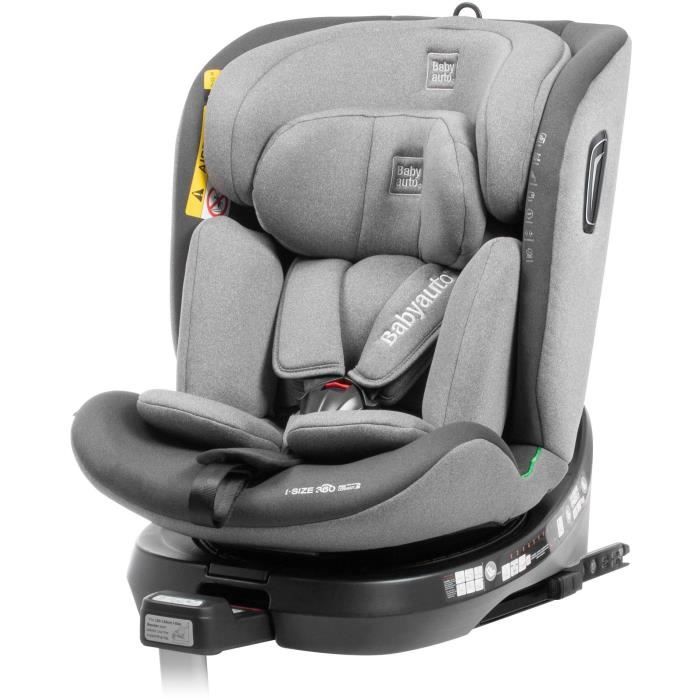Siège auto - BABYAUTO - AITANA GREY ANTHRACITE - De la naissance à 12 ...