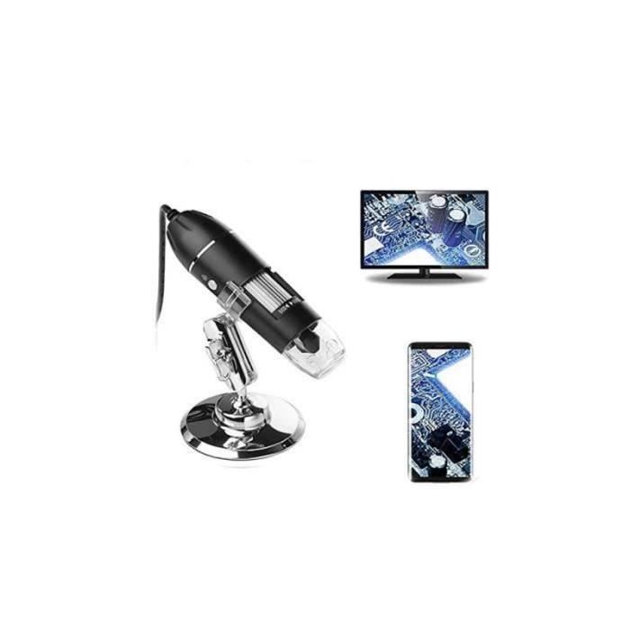 Microscope numérique USB microscopie à grossissement 50X à 1600X ...