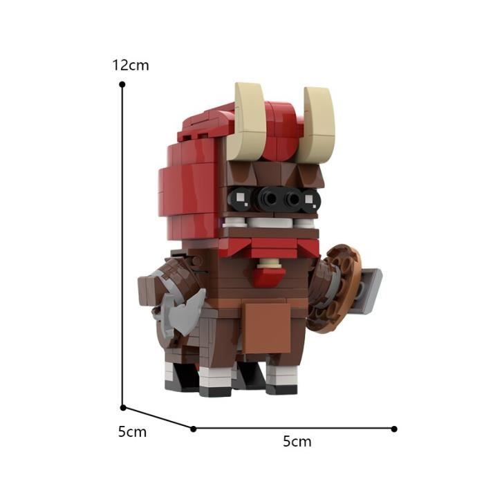 Rouge Lynel Brickheadz Building Block Kit MOC Breath of Wild Jeu Action ...
