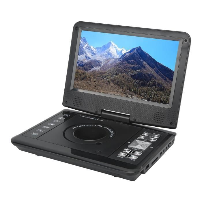 Dilwe Lecteur DVD portable Lecteur DVD de Voiture EBTOOLS 9 Pouces avec ...
