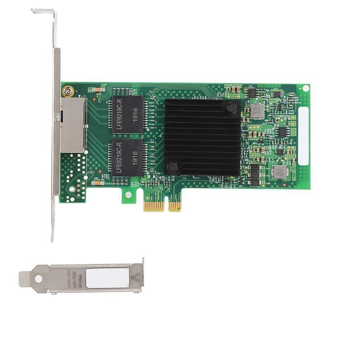 Carte Réseau Gigabit Carte Réseau Rj45 Double Port Gigabit, Pour I350 ...
