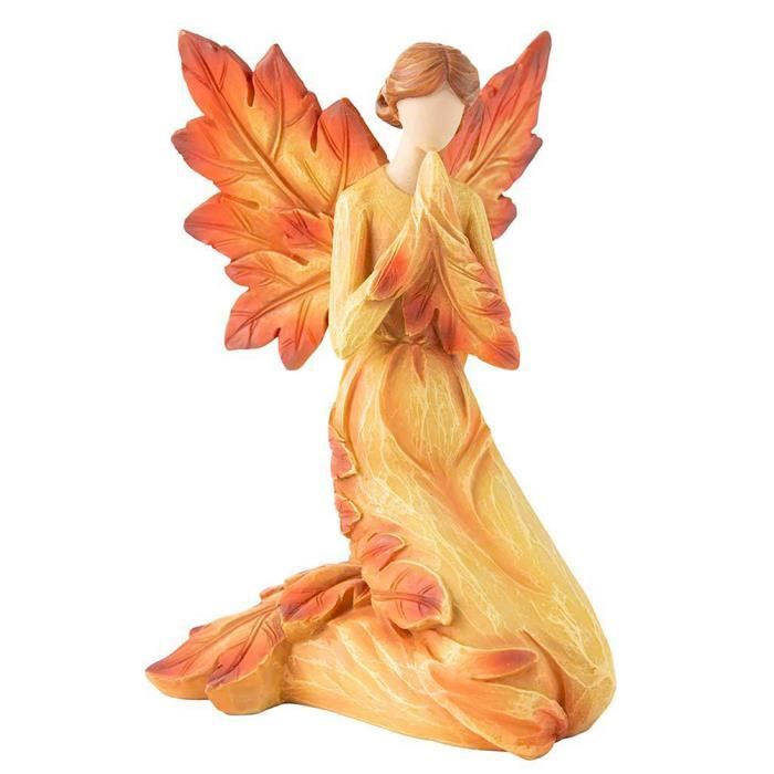 Statue - DIOCHE - Ange d'automne - Résine - Décoration intérieure ...