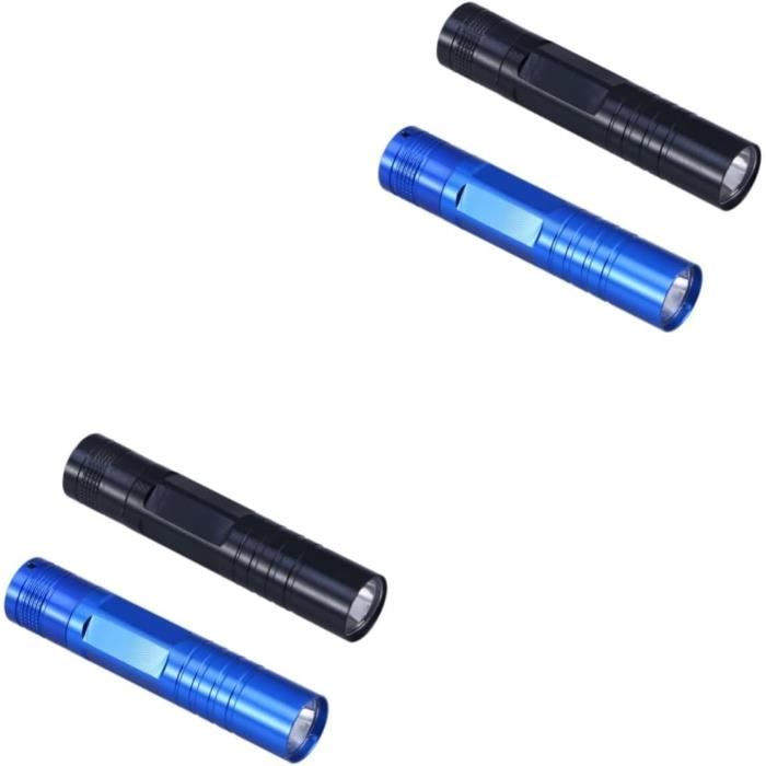 4 Pièces Mini Lampe De Poche Lampes De Poche À Led Micro Torche Lampe ...