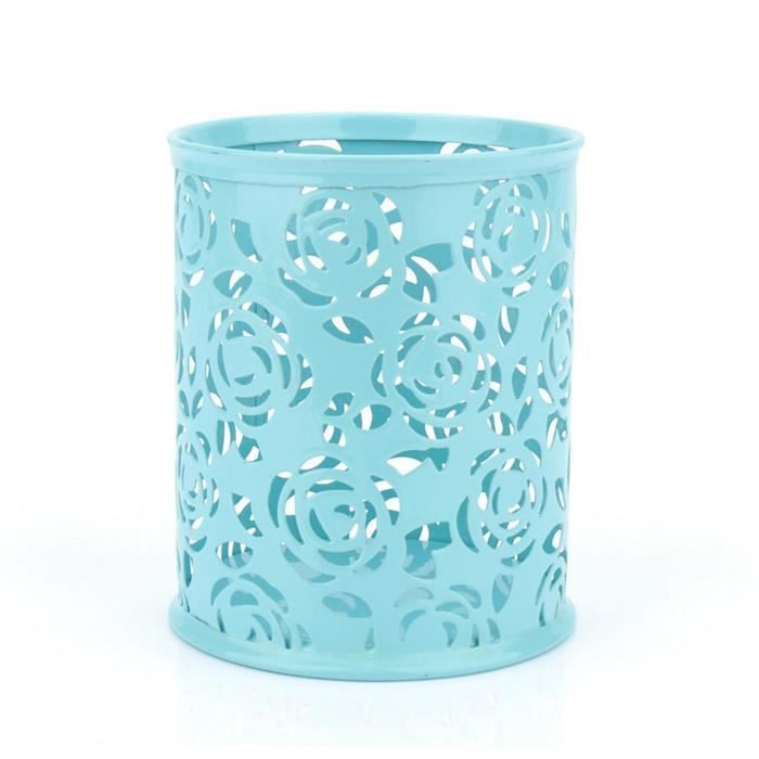 Organisateur de stylo - FDIT - Pot de crayon bleu - Design élégant ...