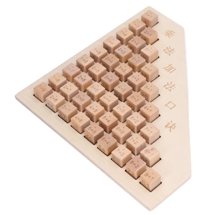 FYDUN Tableau de table d'addition de multiplication Maternelle ...