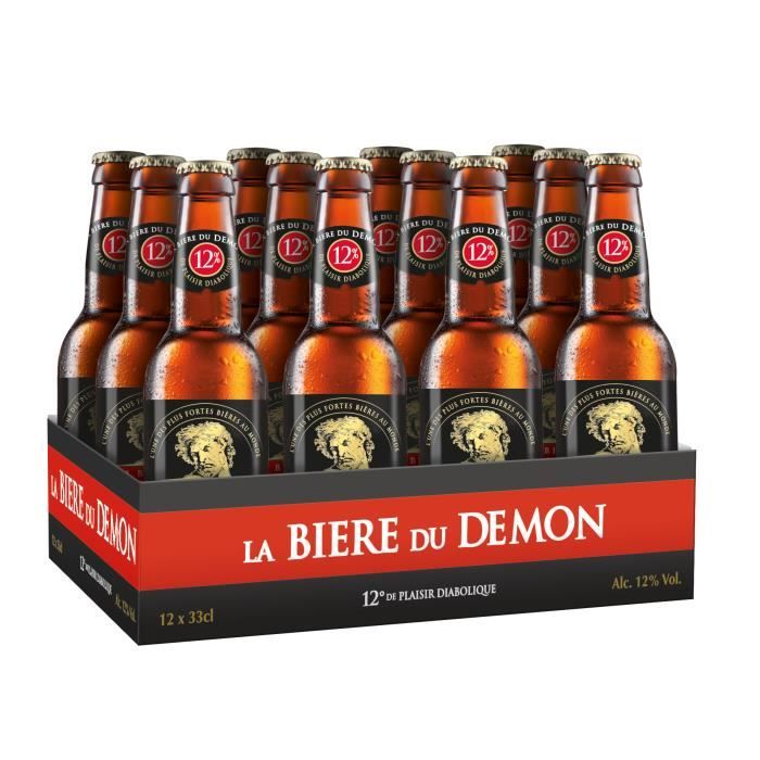 Bière Demon 12° - 12 bouteilles 33cl - La cave Cdiscount